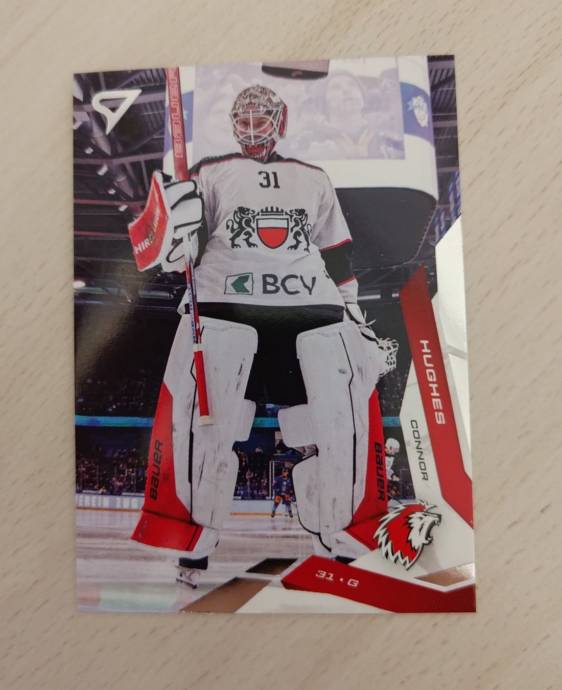 Hockey card NL series 1 Hughes Connor Lausanne (D'occasion) à Genève ...