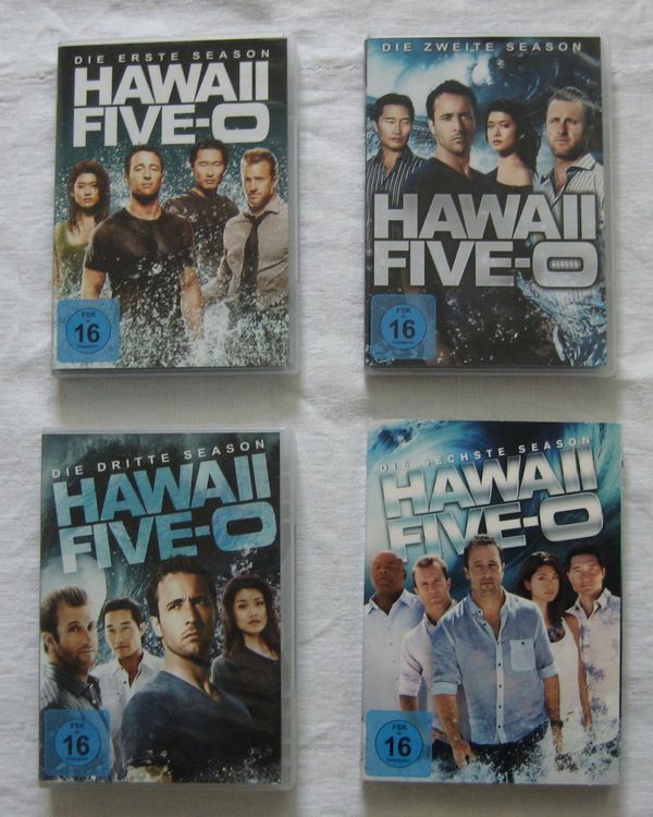 DVDs HAWAII FIVE-O - Staffeln 1 + 2 + 3 + 6 komplett (Gebraucht) in Gümligen für CHF 10 – nur ...