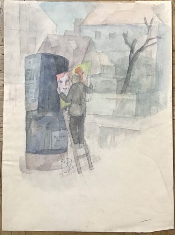 Sehr Interessante Mischtecknik (Gebraucht) in Root für CHF 10 – mit Lieferung auf Ricardo kaufen