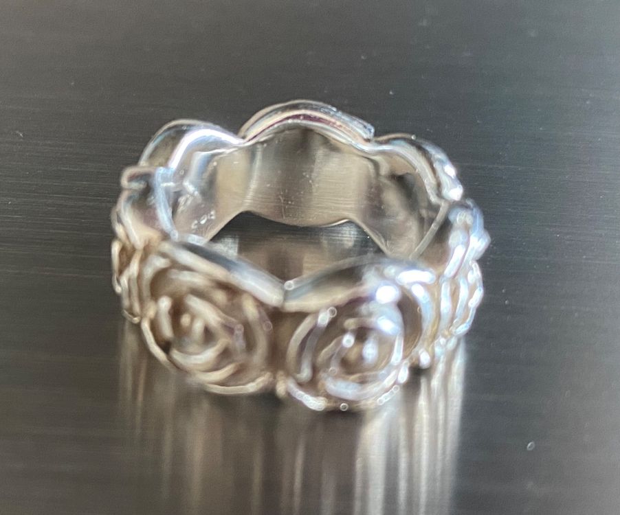 FINGERRING OLGA RIEBLER SILBER | Kaufen auf Ricardo