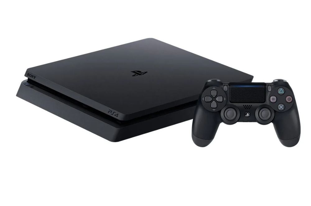 Sony PS 4 Slim 1TB - Inkl. 2x Controller und 6x Games (Neu (gemäss ...