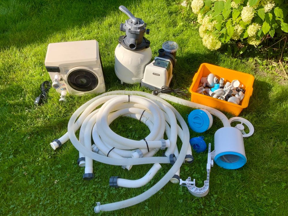 Pool Pumpe Sandfilter Wärmepumpe Schläuche Intex Bestway | Acheter sur ...