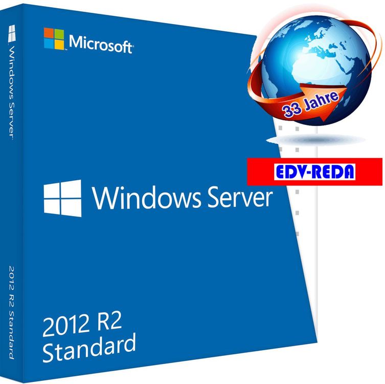 Windows Server 2012 R2 Standard 32/64Bit | Kaufen auf Ricardo