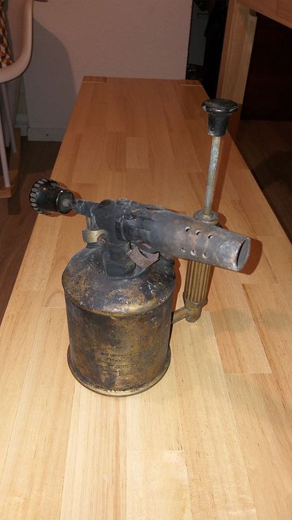 Vintage Blow Torch Lamp | Kaufen auf Ricardo
