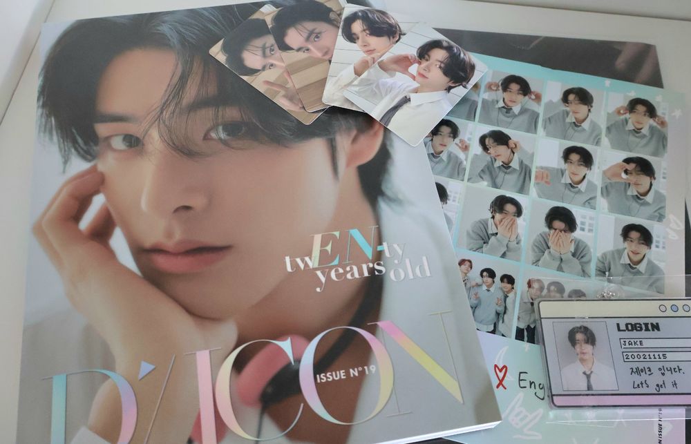 ENHYPEN Jake Dicon Magazin (Twenty Years Old) Set (Neu und ...