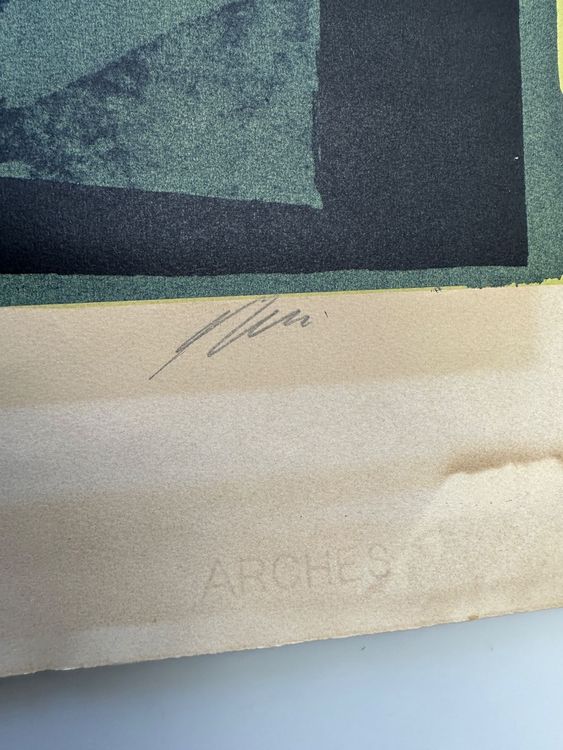 original Lithografie von Hans Erni Sign, Numm. | Kaufen auf Ricardo