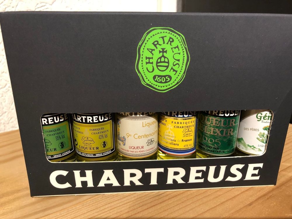 6er Miniaturen 3cl Chartreuse Set... (Neu und originalverpackt) in ...