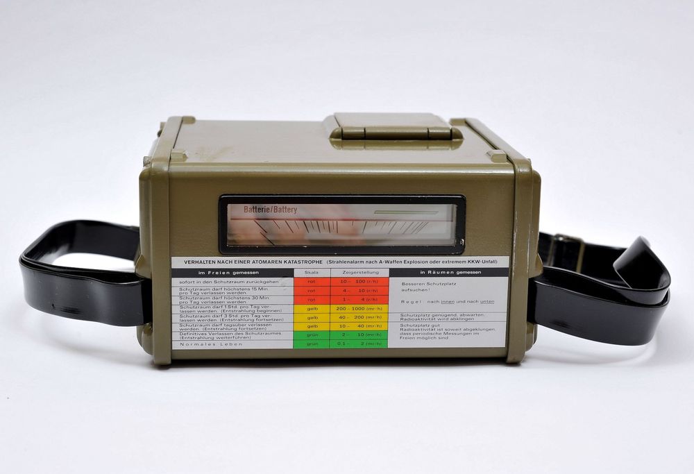 Geigerzähler EMB3 EMB-3 Verstrahlungsmessgerät Armee Militär | Kaufen ...