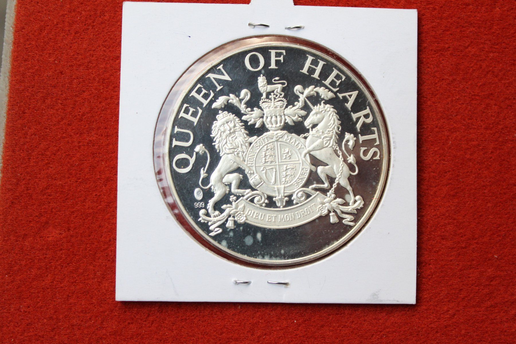 Silber 999 Medaille Princess Diana 1997 (Gebraucht) in Gebenstorf für ...
