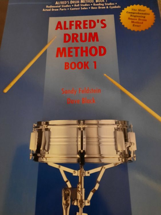 ALFREDS DRUM METHOD BOOK 1 SANDY FELDSTEIN UND DAVE BLACK (Neu (gemäss ...