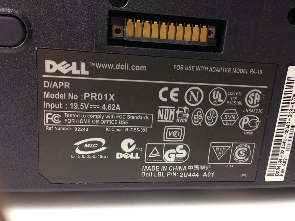 Dell Dockingstation PR01X Latitude (Gebraucht) in Wettswil bei Zürich ...