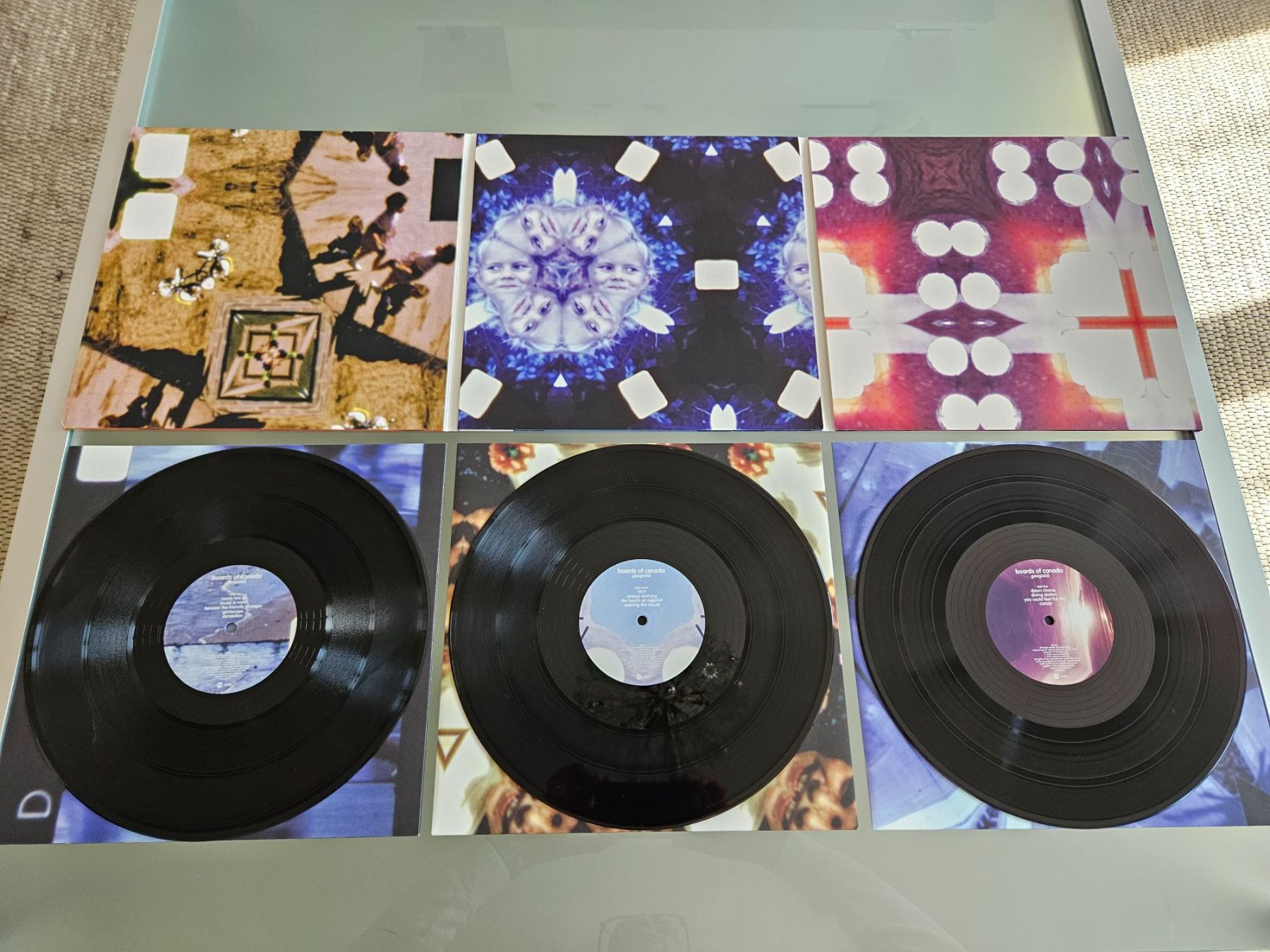 Boards Of Canada Geogaddi 3 LP Vinyl NM Electronic IDM Indie (Gebraucht ...