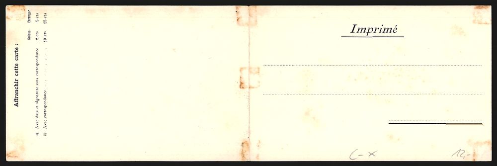 Klapp-AK Genève, Panorama et le Mont-Bl (Gebraucht) in Berlin für CHF ...