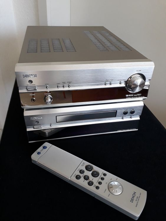 Denon DRA 201 / DCD 201 Receiver und CD Spieler mit Fernbed (Gebraucht ...