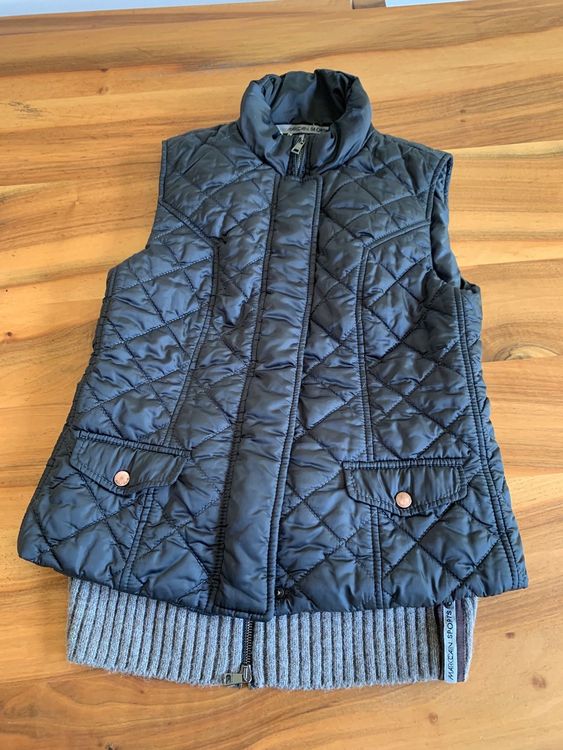 Marc Cain Sport Steppweste/Gilet mit Strickteil N2/36 NWT (Neu (gemäss ...