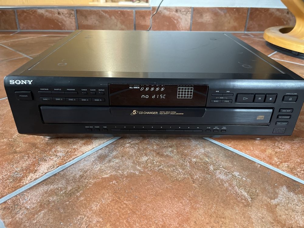 Sony CD-Player CDP-CE305 5-fach CD Wechsler | Kaufen auf Ricardo
