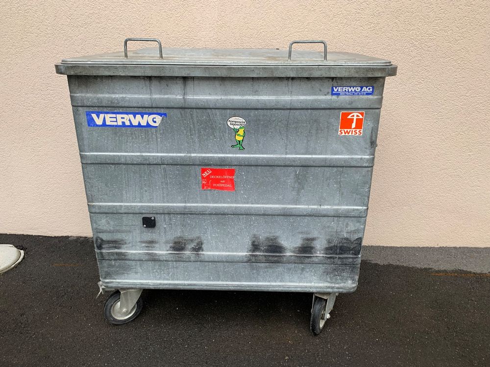 VERWO Abfallcontainer, guter Zustand (Gebraucht) in Willerzell für CHF ...