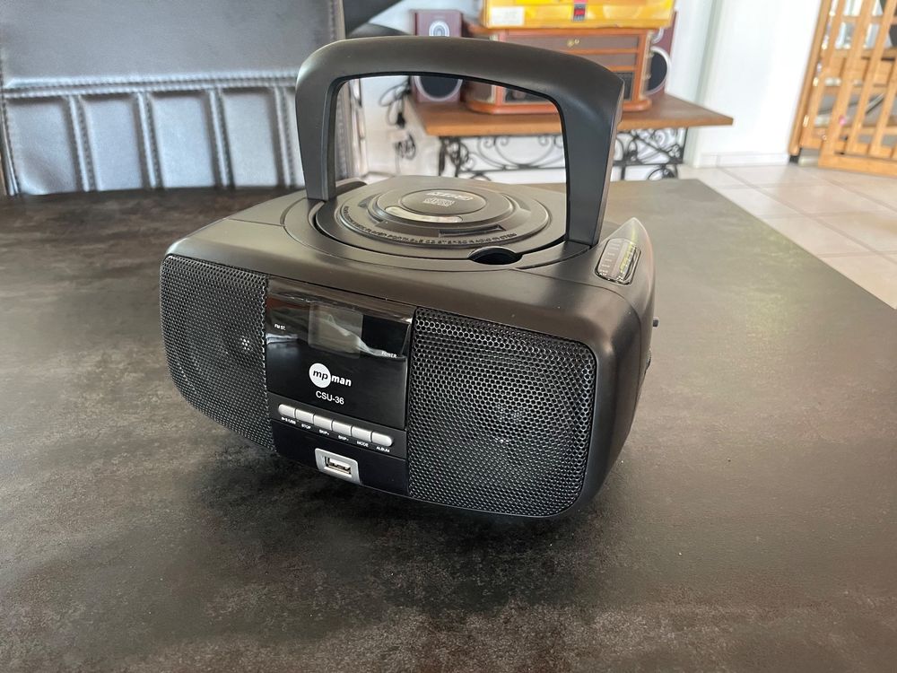 Boombox Stéréo Mpman CSU-36 Radio CD MP3 USB | Kaufen auf Ricardo