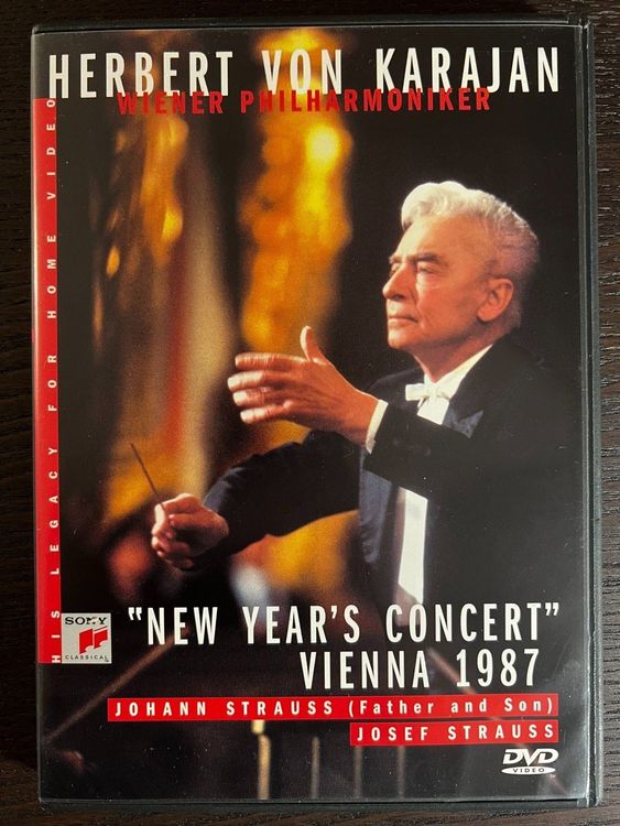 Herbert von Karajan - New Years Concert Vienna 1987 (Gebraucht) in Zürich für CHF 4.9 – mit ...