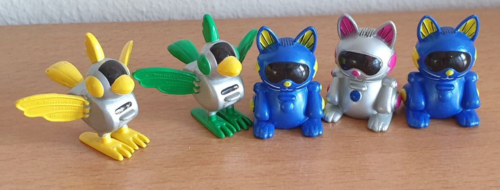 Robo Chi Pets Figuren Set Mc Donald's Sega Tiger Electronics (Neu ...