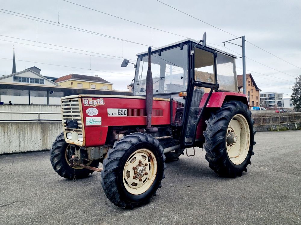 Steyr 650 Allrad mit Hydraulikanschluss | Kaufen auf Ricardo