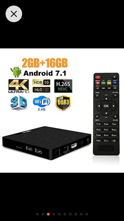 W95 ANDROİD 7.1 IPTV BOX 2GB 16GB (Gebraucht) in Solothurn für CHF 25 ...