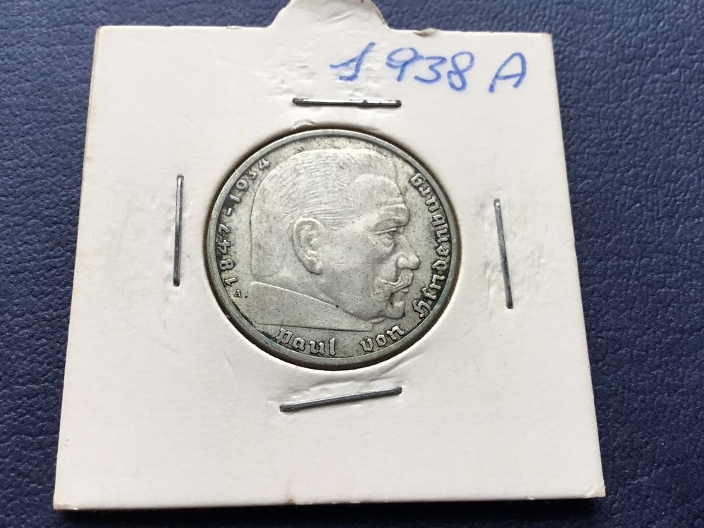 Deutsche Reich 2 Reichmark 1938 A | Kaufen auf Ricardo