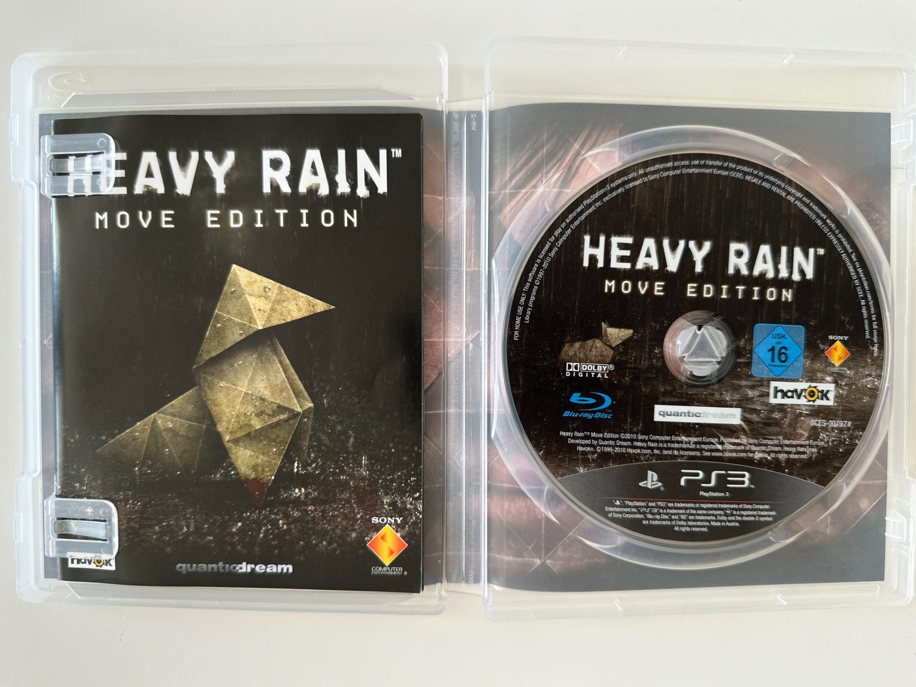 Heavy Rain: Move Edition, Sony Playstation 3, PS3 (Gebraucht) in Couvet ...