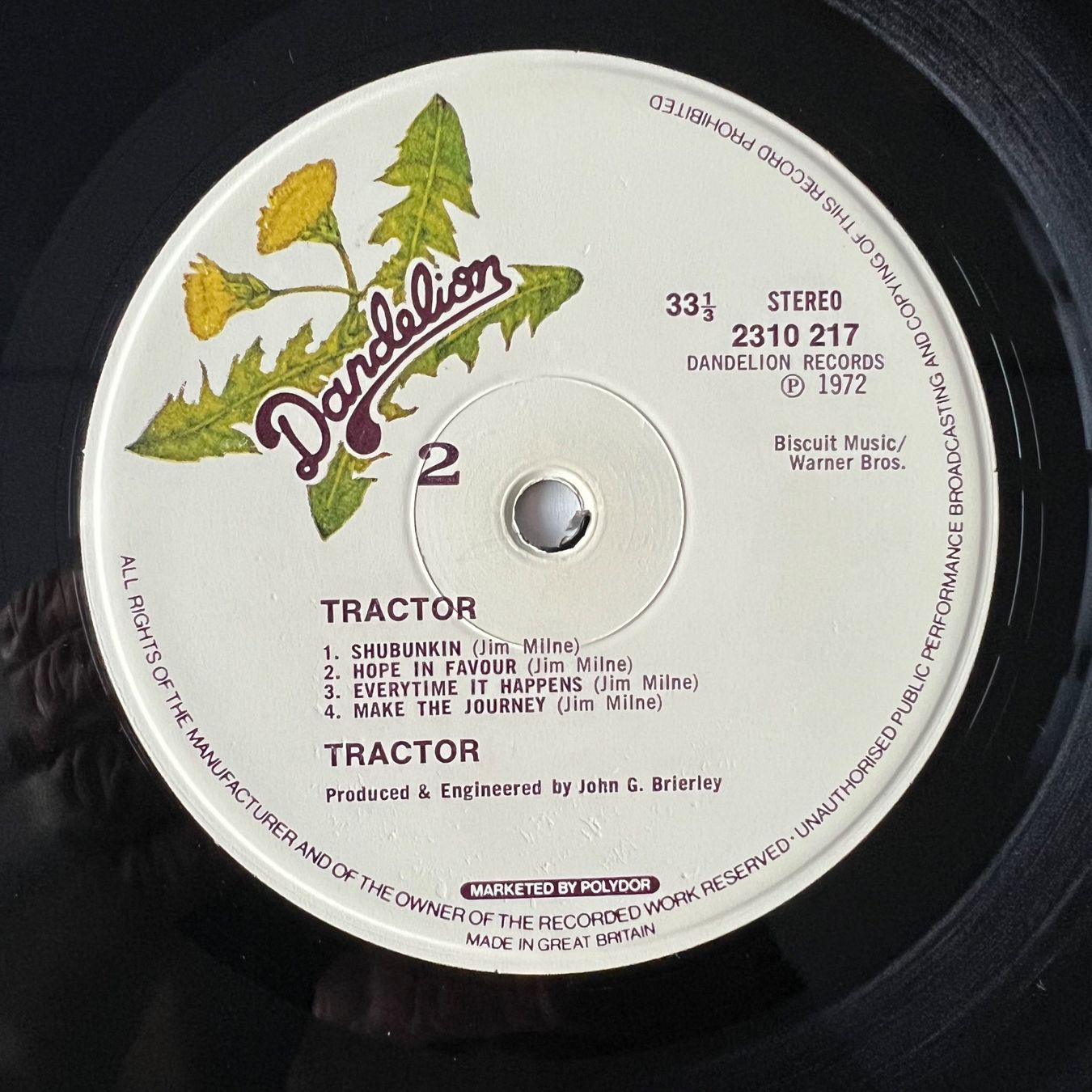 Tractor - Same / 1. UK-Press. 1972 - Very nice Copy (Gebraucht) in Gais ...