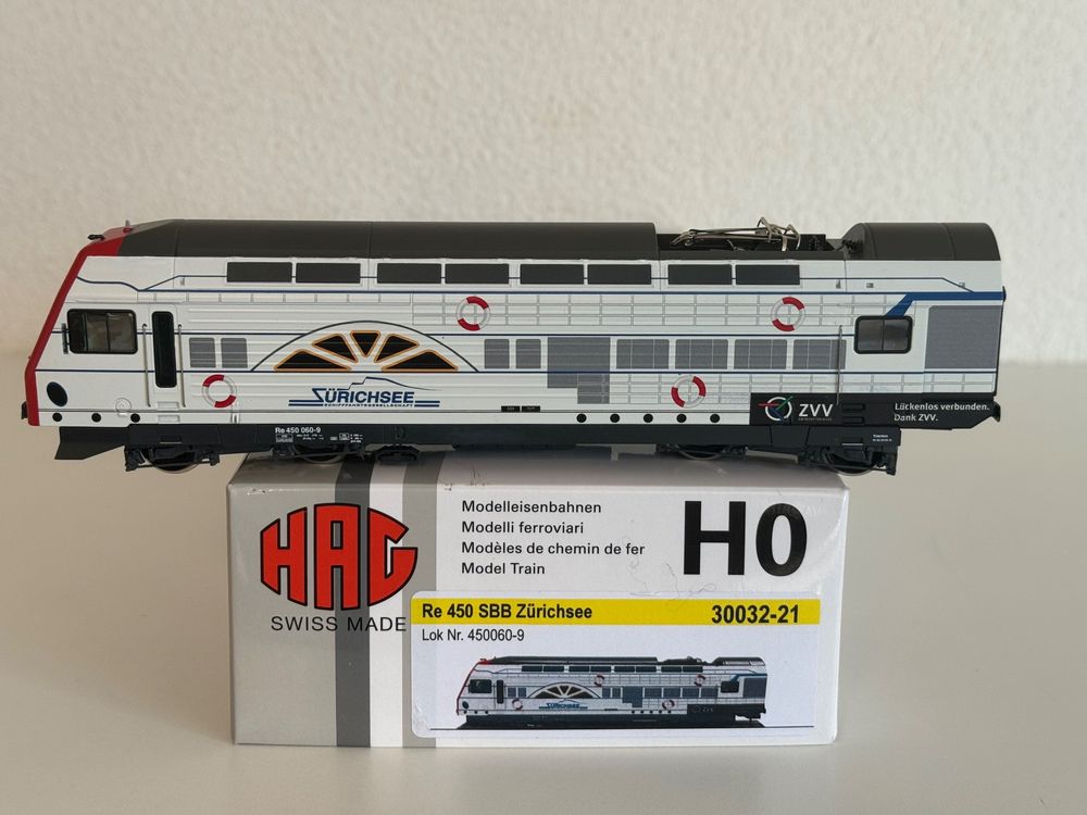 SBB HAG Re 450 450060-9 Zürichsee, digital ESU V5 (Neu (gemäss ...