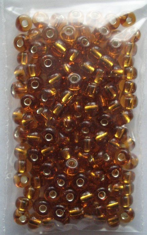 Rocailleperlen Topas 4,5 mm mit Silbereinzug (Neu und originalverpackt) in Gunzwil für CHF 2 ...