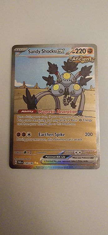 Carte Pokémon Sandy Shocks ex (Neu (gemäss Beschreibung)) in Cointrin ...