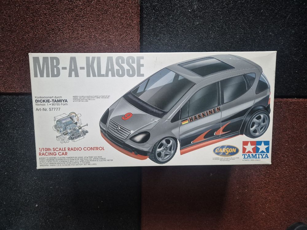 Tamiya M02-l Mercedes A-Klasse Häkkinen Bausatz Vintage NOS (Neu und ...