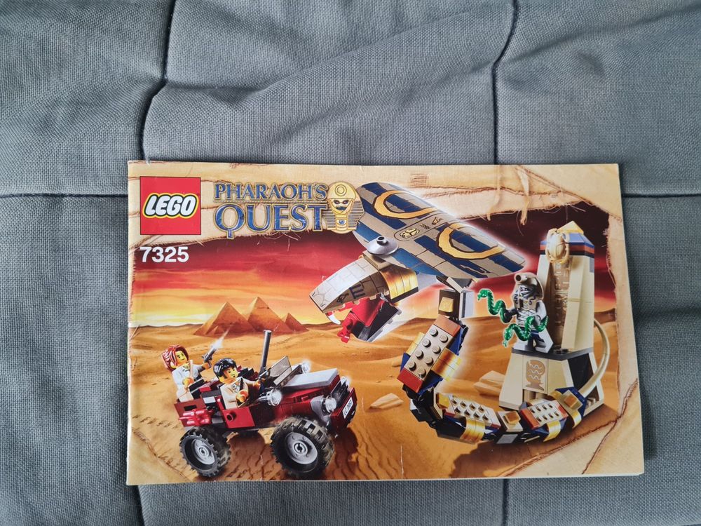 Lego 7325 Pharaoh's Quest Cursed Cobra Statue - Kobra Statue | Kaufen ...