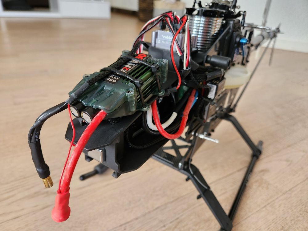 Align T-Rex 600 inkl. HC3SX Flybarless, Empfänger und Akku's (Gebraucht ...