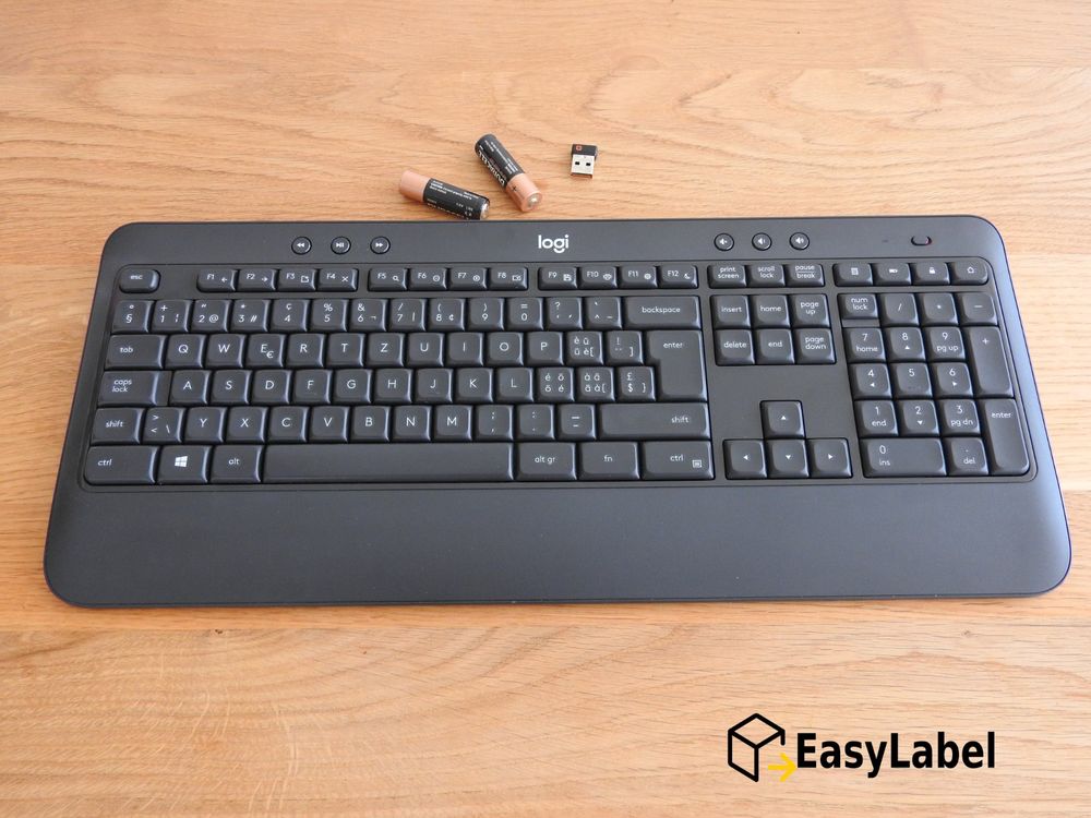Logitech K540, QWERTZ (DE_CH), Unifying. Lieferung gratis (Gebraucht ...