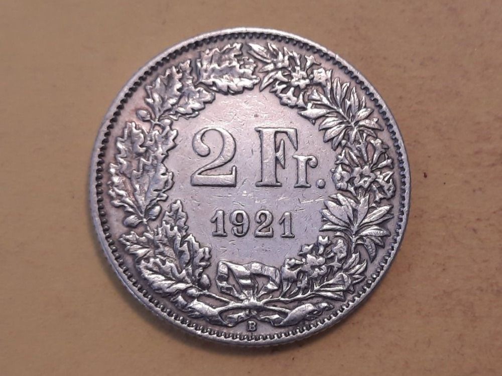 Schweiz 2 Franken 1921 B Silber | Kaufen auf Ricardo