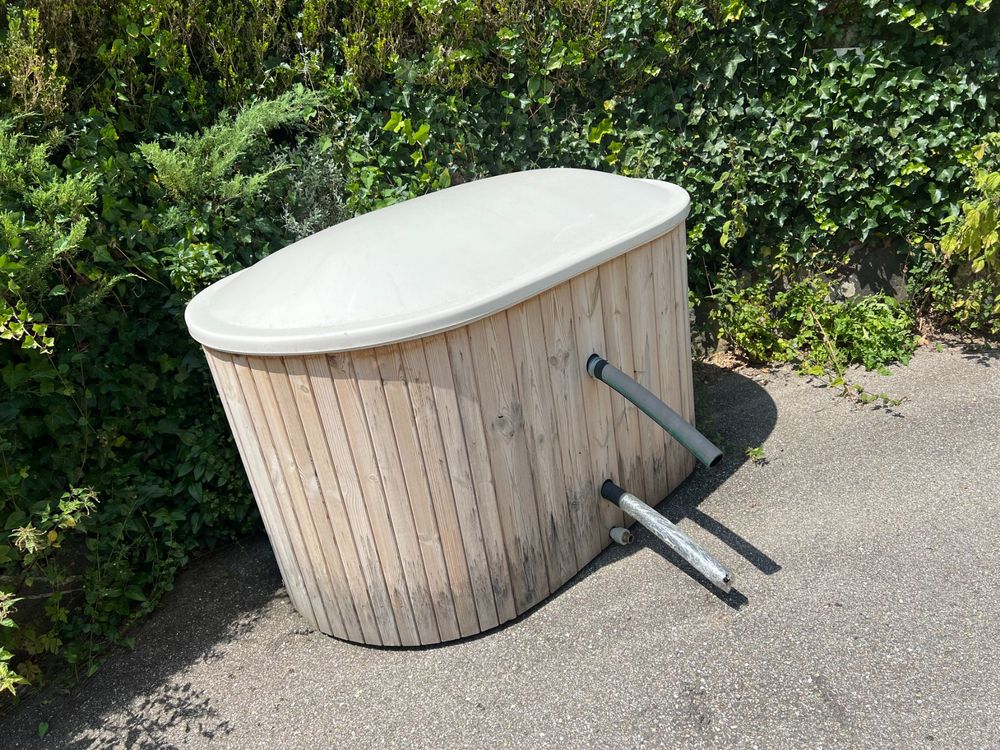 Hot Pot oval inklusive Holzheizung | Kaufen auf Ricardo