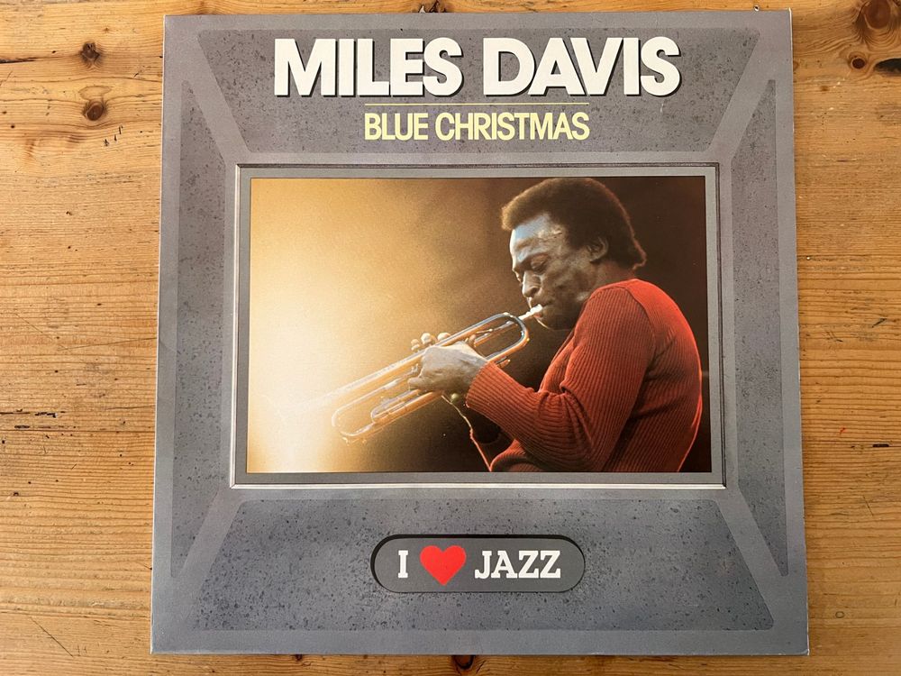 LP MILES DAVIS - "BLUE CHRISTMAS" VON 1983 ZUSTAND NM (Gebraucht) in ...