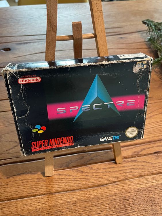 SNES Spectre mit OVP - Retro Game Klassiker Schnäppchen ! (Gebraucht ...