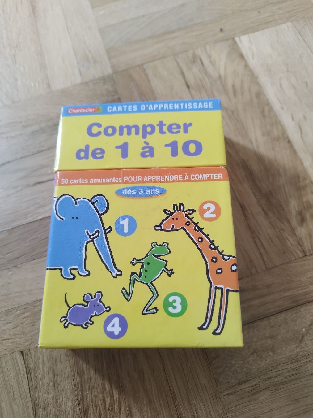 Cartes éducatives Chantecler, compter de 1 à 10, dès 3 ans (D'occasion ...