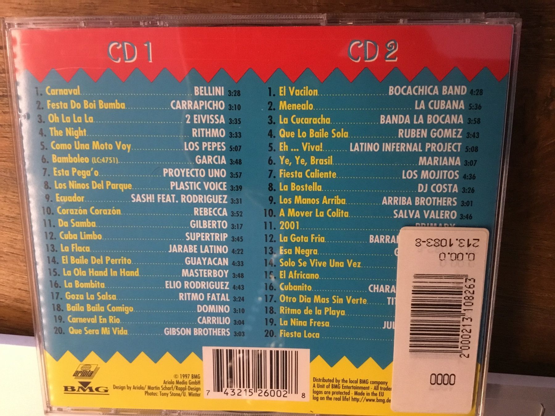 Rio de Janeiro - Best of Latin Dance Doppel CD. , (Gebraucht) in ...