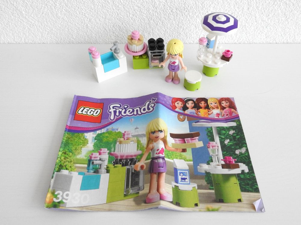Lego 3930 Stephanie’s Outdoor Bakery, vollst. + Bauanleitung (Gebraucht ...