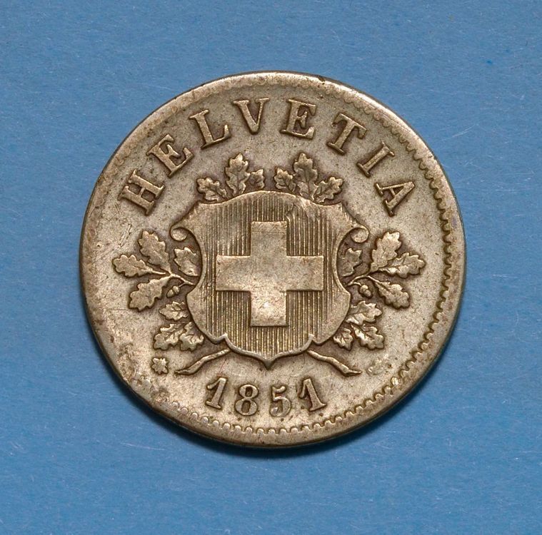 10 Rappen 1851 | Kaufen auf Ricardo