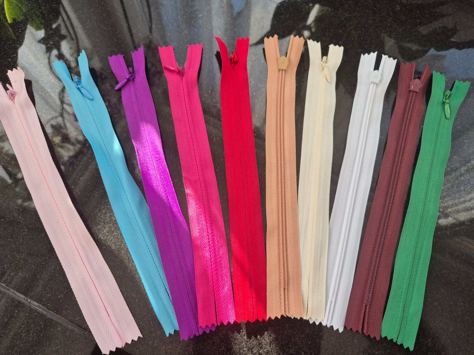 Bunte Reissverschlüsse 10 Stück, div. Farben 🌈 18cm (Neu und ...