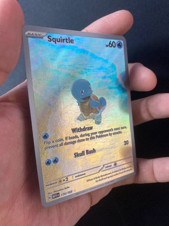 Squirtle 170 - Schiggy - Carapuce - MEW 151 - EN (Neu (gemäss ...