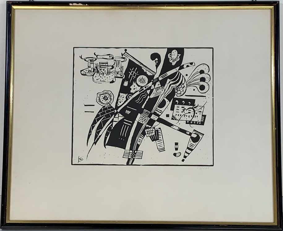 Wassily Kandinsky (1866-1944) Holzschnitt Handnummeriert (Gebraucht) in Root für CHF 45 – mit ...