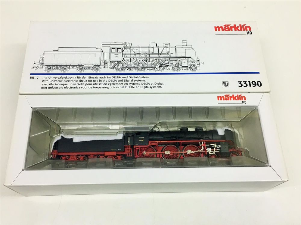 märklin 33190: Dampflok BR 17007 DR (Neu (gemäss Beschreibung)) in Thun ...