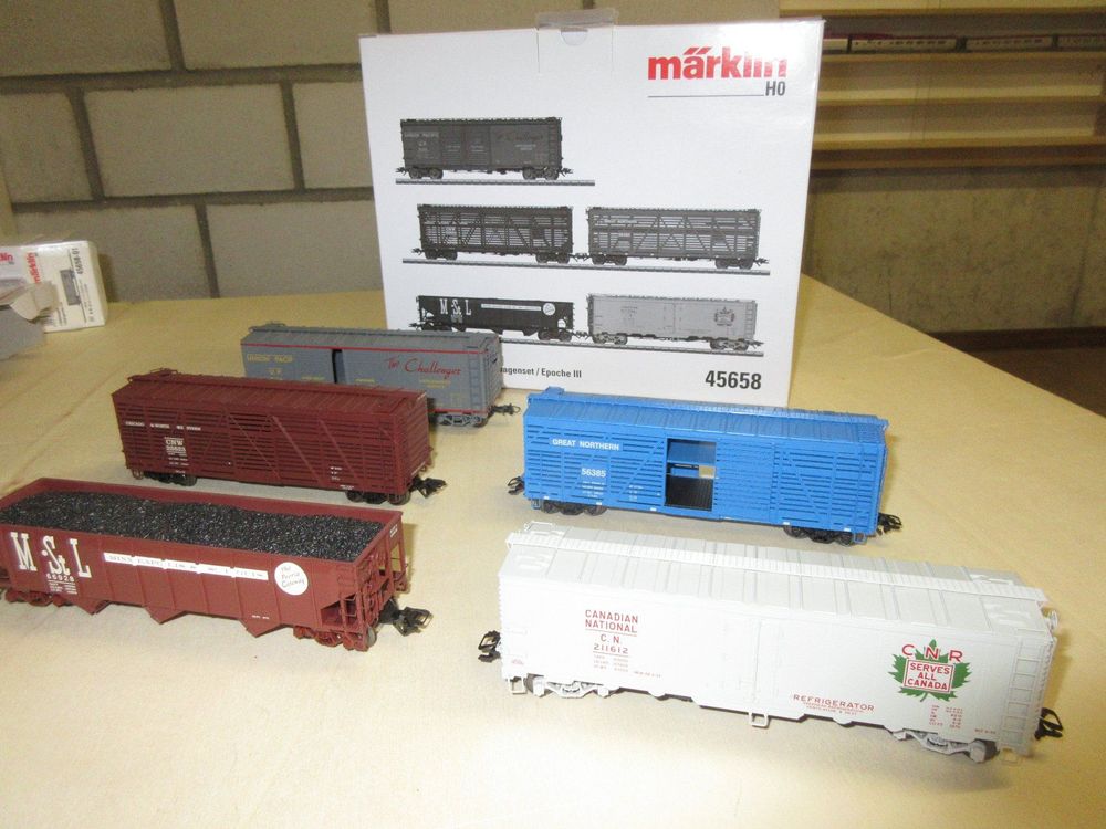 Marklin set 45658 wagons marchandises USA | Acheter sur Ricardo
