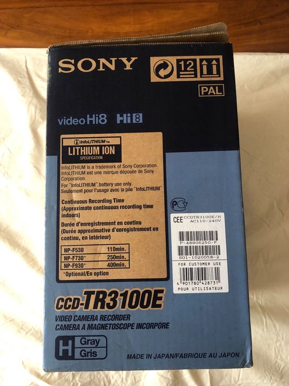 Sony Handycam Video Hi 8 | Kaufen auf Ricardo